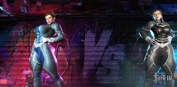 《街头霸王6》春丽cos蝙蝠侠丰腴身材MOD电脑版下载 – 叽哩叽哩游戏网ACG（G站）