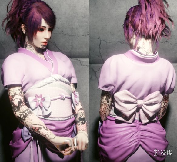 《赛博朋克2077》蒂法灵动和服MOD[支持v2.01]电脑版下载 – 叽哩叽哩游戏网ACG（G站）