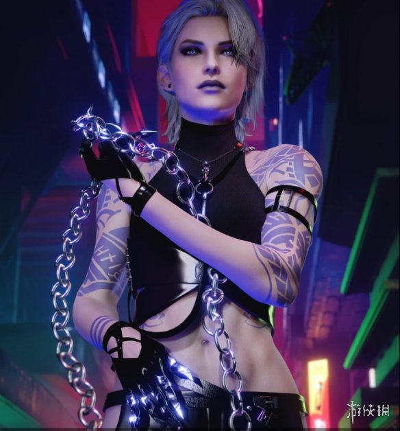 《赛博朋克2077》手游御姐佐娅服装MOD[支持v2.01]电脑版下载 – 叽哩叽哩游戏网ACG（G站）